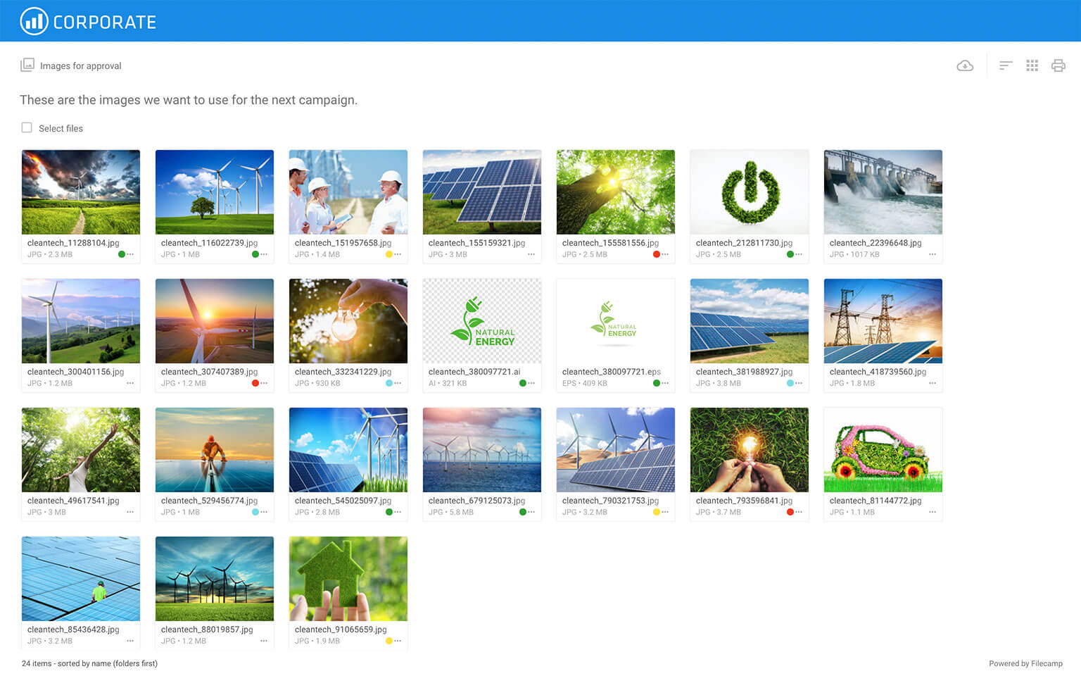 Share Collection | Filecamp