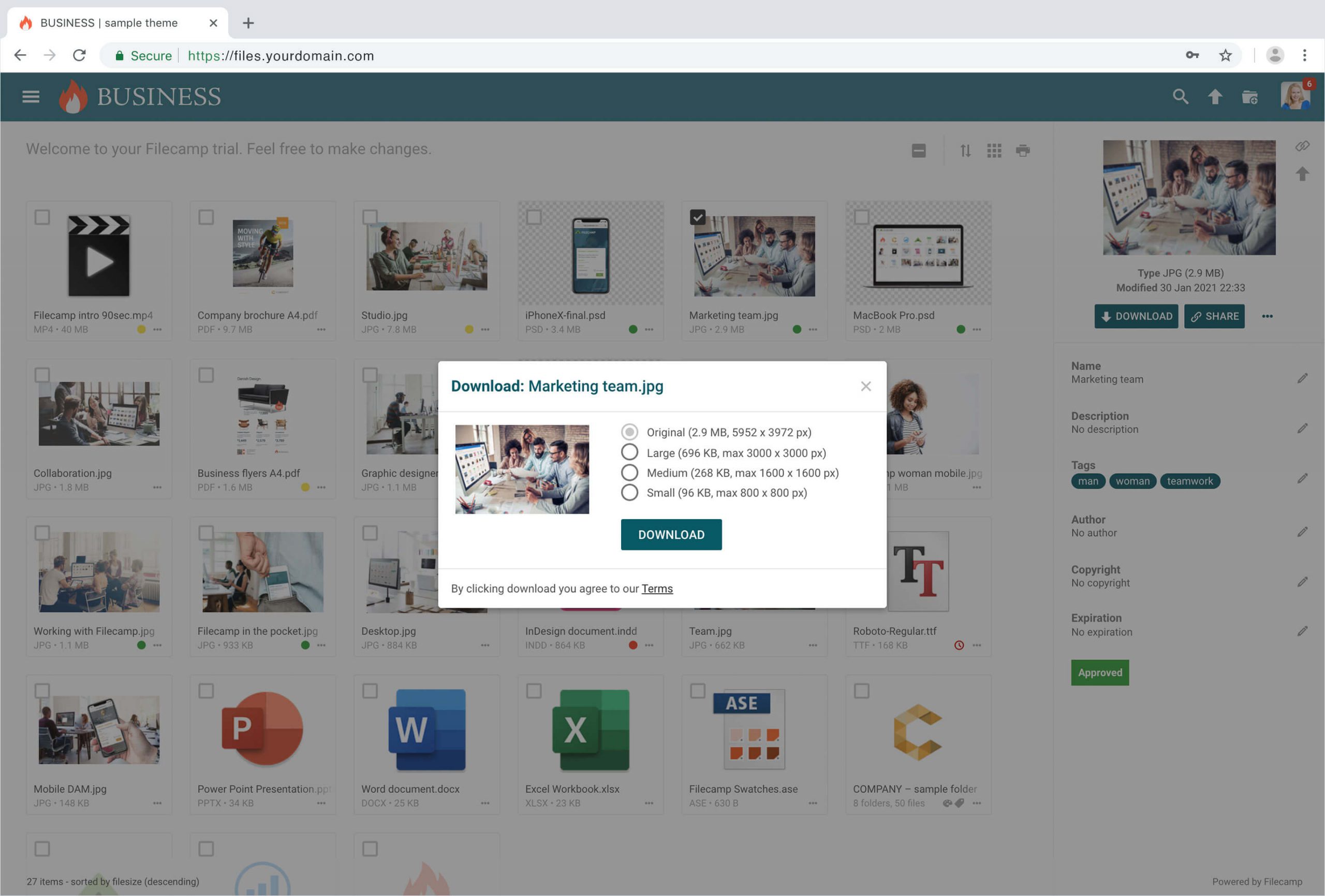 White Label | Support | Filecamp